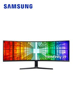 Monitor LCD Samsung S49A950U 49" Class Dual Quad HD (DQHD) Pantalla ...